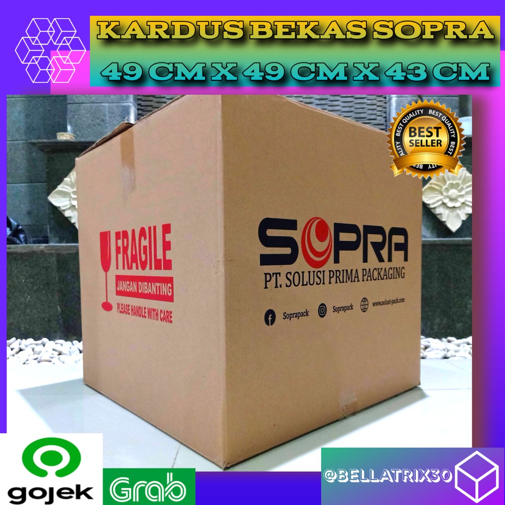 Jual Kardus Box Besar Kardus Pindahan Dus Packing Besar Kardus Bekas ...