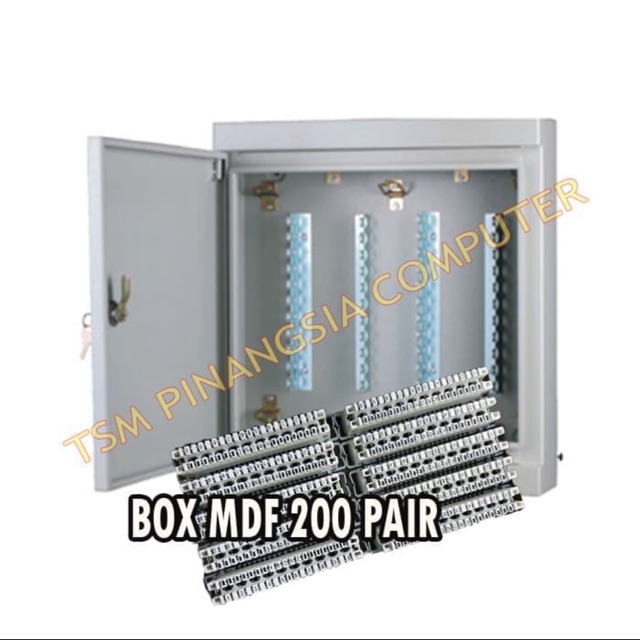 Jual Box MDF 200 Pair box Telepon Box MDF LSA untuk PABX Indonesia ...