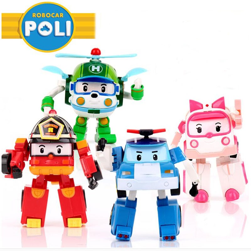 Jual Mainan Anak Robocar Poli Transformer Robot Action Figure 4 pcs ... Jual Mainan Anak Robocar Poli Transformer Robot Action Figure 4 pcs ...
