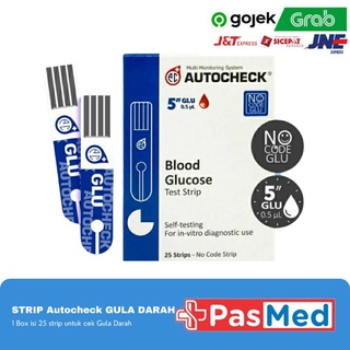 Jual STRIP AUTOCHECK GULA DARAH Stick Gula Darah Glukosa Autocheck ...