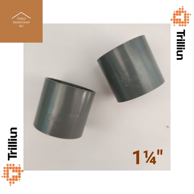 Jual Sock Sambungan Pipa Pvc Ukuran 1 1/4 inchi - Sok. socket Merk ...