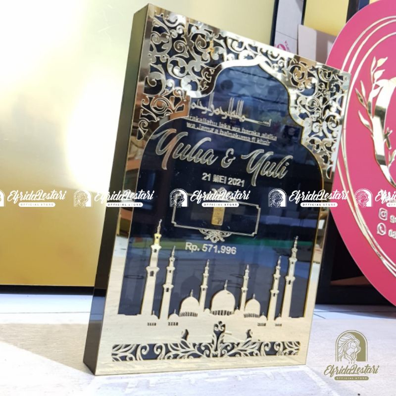 Jual Exclusive!! BOX Mahar full akrilik 30x40 cm | Shopee Indonesia