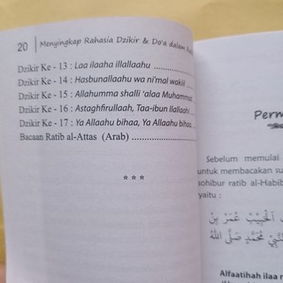 Jual Buku Menyingkap Rahasia Dzikir & Doa dalam RATIB AL-ATTAS Latin ...
