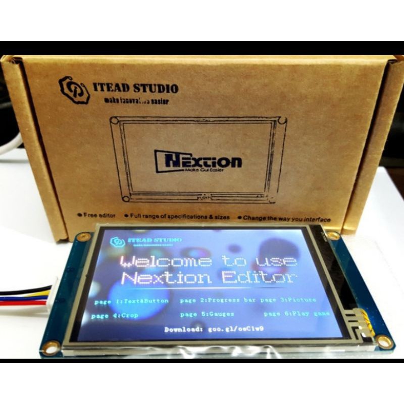 Jual HMI NEXTION 3.5 IN LCD UART TFT ARDUINO DISPLY | Shopee Indonesia