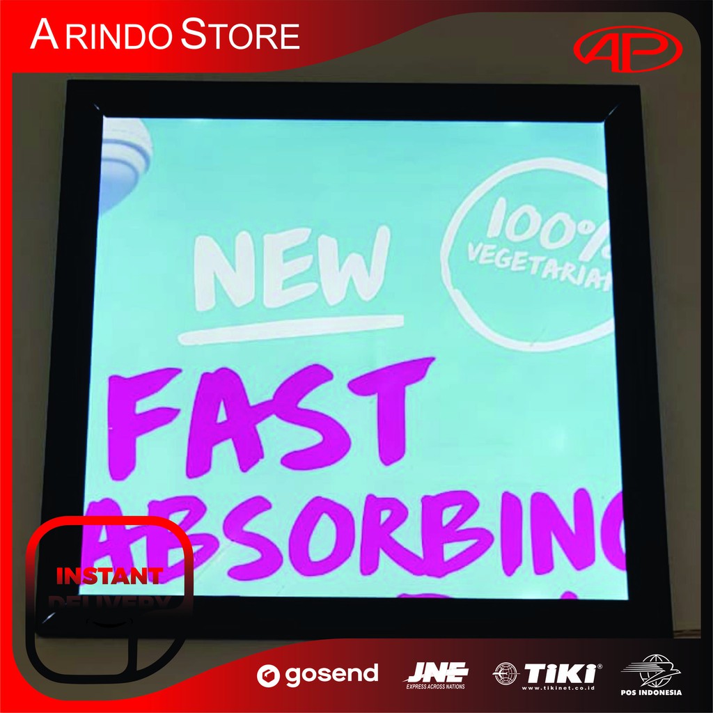 Jual Neon box duratrans slim light box uk 30cm X 40cm | Shopee Indonesia