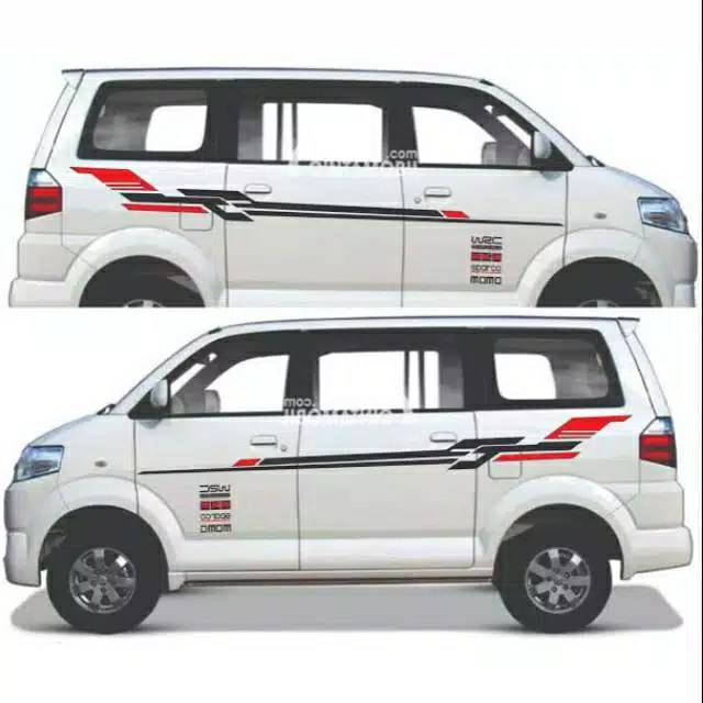 Jual Stiker mobil Suzuki apv stiker cutting mobil apv murah terlaris ...