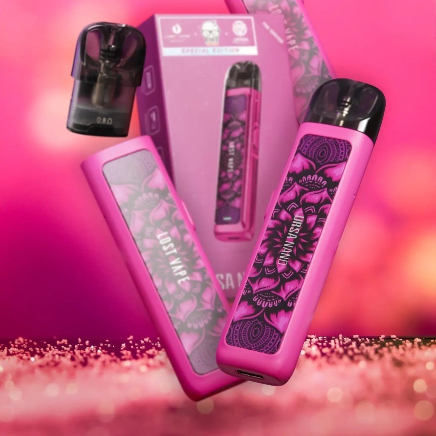 Jual NEW LOST VAPE URSA NANO PINK SURVIVOR EDITION | Shopee Indonesia