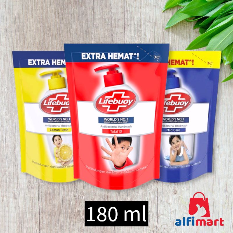 Jual Lifebuoy Handwash Sabun Cuci Tangan Refill 180ml 180 ml isi ulang ...