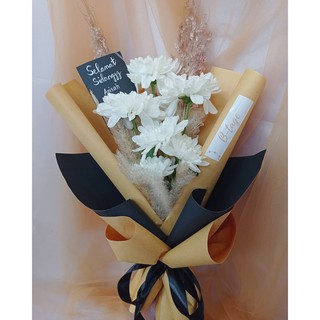 Jual Daisy Fresh Flowers ukuran L | Bouquet Bucket Buket Bunga Segar ...