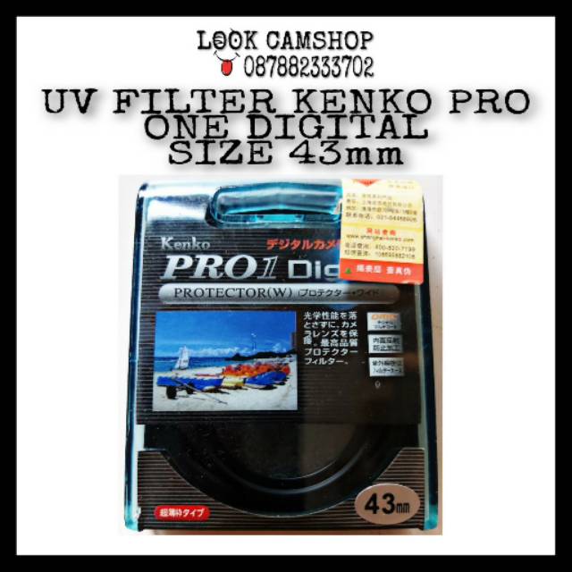 Jual UV FILTER KENKO PRO1 KENKO PRO ONE DIGITAL UKURAN 43mm SIZE 43mm Indonesia|Shopee Indonesia