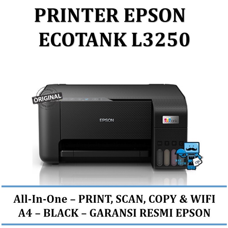 Jual Printer Epson Ecotank L3250 Wi Fi All In One Ink Tank Printer