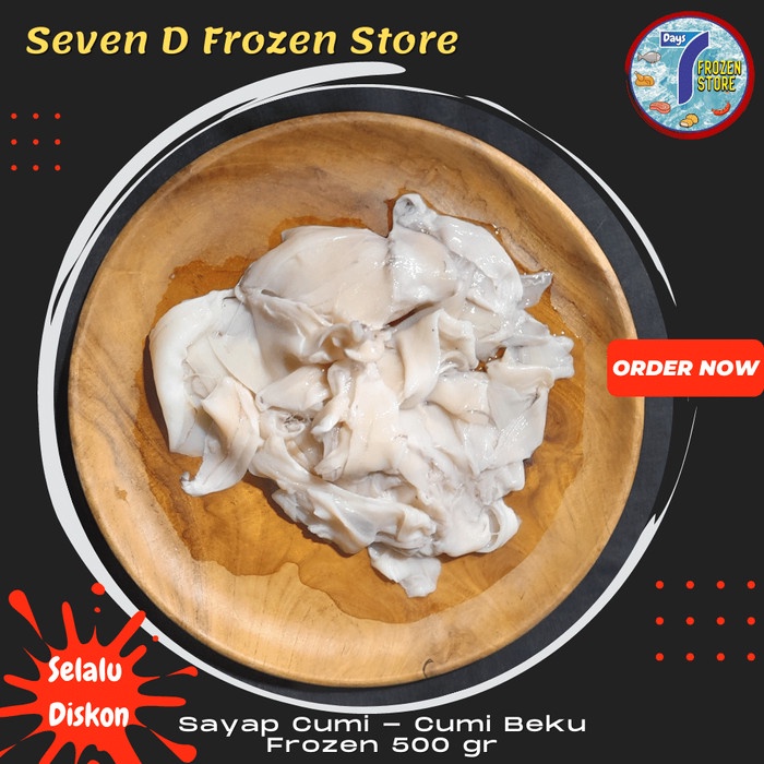 Jual Sayap Cumi - Cumi Beku Frozen 500 gr | Shopee Indonesia