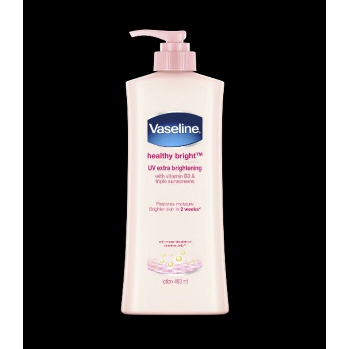 Jual VASELINE HEALTHY BRIGHT BODY LOTION 400 ML | Shopee Indonesia