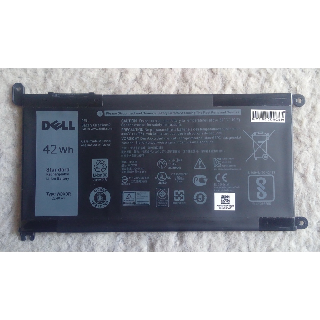 Jual Baterai Dell inspiron 13-5378 | Shopee Indonesia Jual Baterai Dell inspiron 13-5378 | Shopee Indonesia