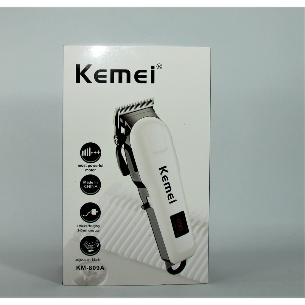 Jual KEMEI 809A - CUKURAN RAMBUT LED CORDLESS model Super Taper KM809A ...