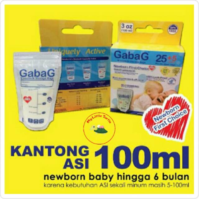 Jual Plastik ASI GabaG 100ml | Shopee Indonesia