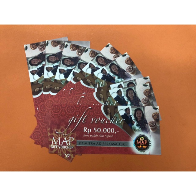 Jual Voucher MAP 50,000 (10 Lembar) | Shopee Indonesia