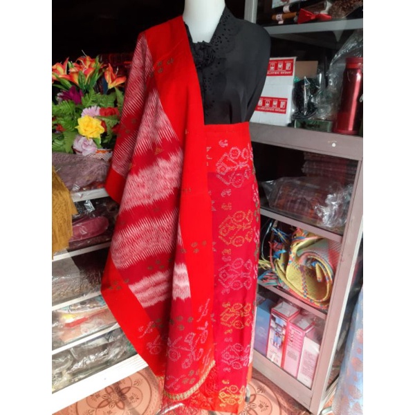 Jual SONGKET MEWAH MOTIF ULOS BINTANG MARATUR PAYET MANDAR TENUN TANGAN TARUTUNG KAIN ETNIK ...