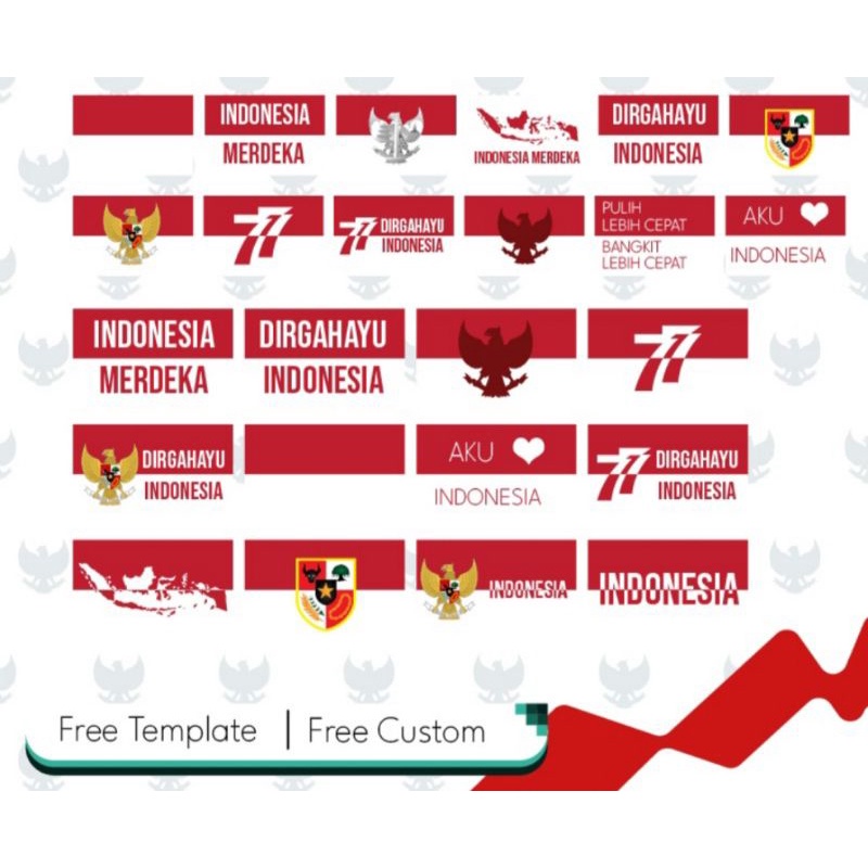 Jual Stiker Merah Putih Tempel Pipi | Shopee Indonesia