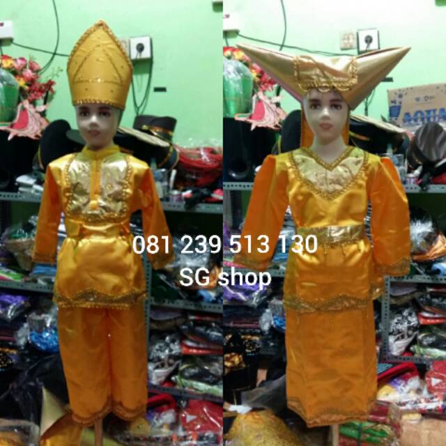 Jual Baju adat minang/adat padang tanduk TK Indonesia|Shopee Indonesia