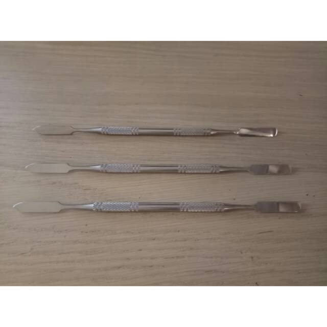 Jual Spatula besi / spatula make up / spatula tinta | Shopee Indonesia