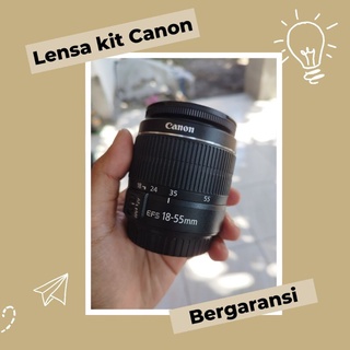 Jual Lensa Kit Canon 18-55mm | Shopee Indonesia