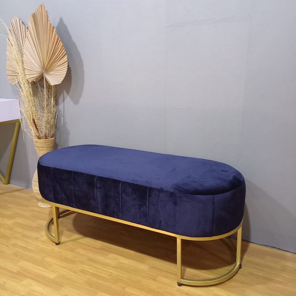 Jual Bench sofa kursi tamu gold oval bangku custom industri kursi ...