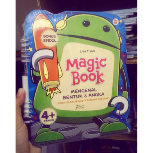 Jual Magic book mengenal bentuk dan angka | Shopee Indonesia