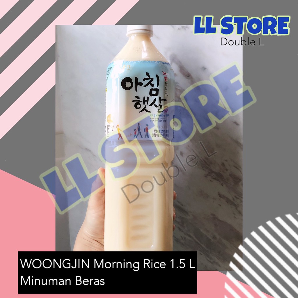 Jual WOONGJIN Morning Rice 1.5 Liter | Minuman Beras Korea | Shopee ...