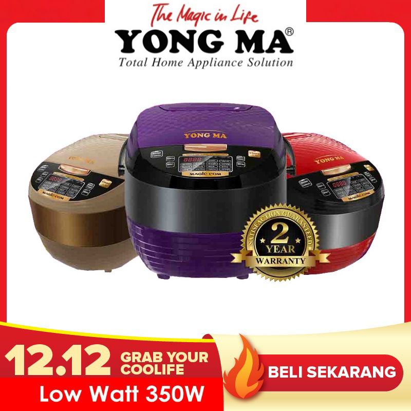 Jual Yong Ma Magic Com 2 L Digital Rice Cooker smc 8027 Indonesia ...
