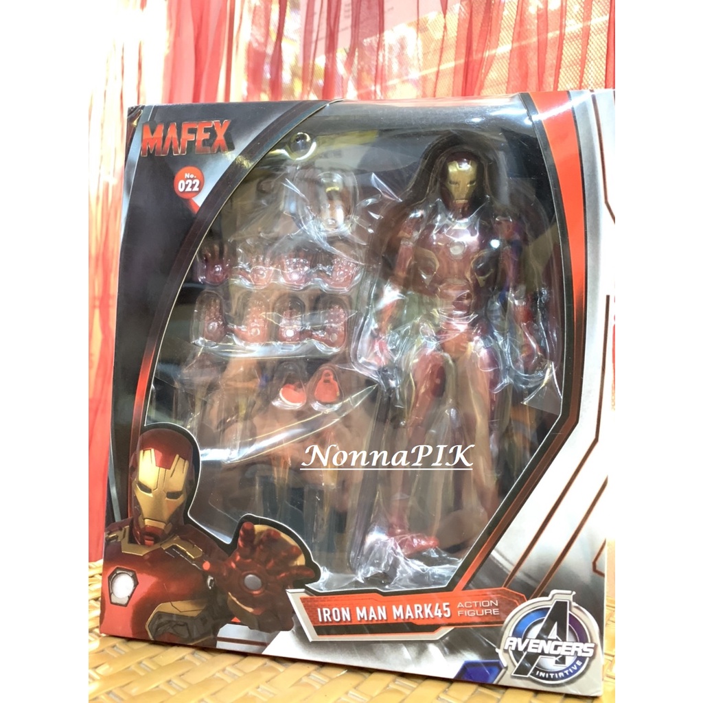 Jual Figure MAFEX Iron Man Mark 45 No. 022 Avengers Infinity War Marvel ...