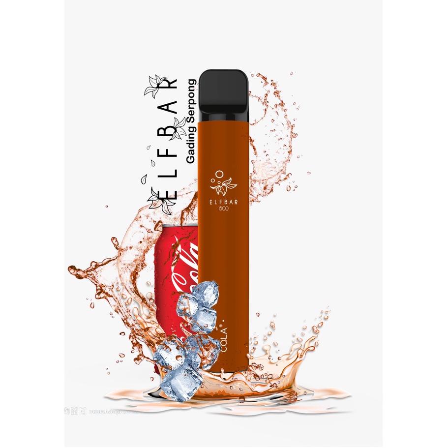 Jual ElfBar 1500DisposiblePod cola flavor | Shopee Indonesia