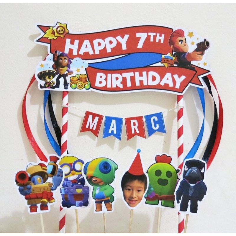Jual PHOTO Cake Topper Ultah Custom#2 | Perlengkapan Ulang Tahun ...
