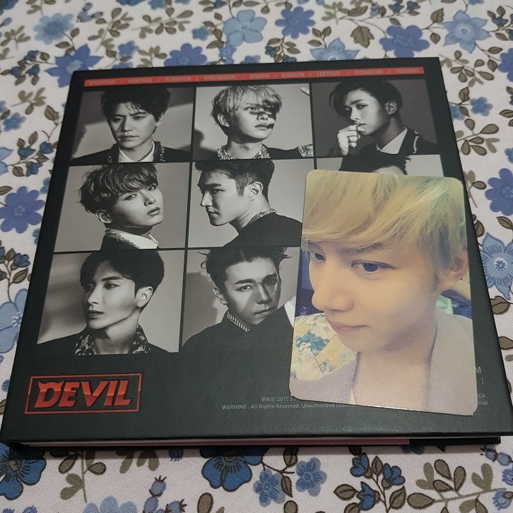 Jual CD Super Junior Devil Album (Black Version) | Shopee Indonesia