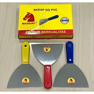 Jual Sekrap kape gagang pvc 6"inci Skrap besi dempul 6inci Sekrap ...