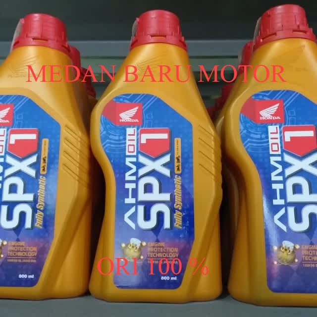Jual OLI SPX 1 10W-30 0,8 LITER ORIGINAL AHM | Shopee Indonesia