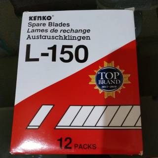 Jual Isi Pisau Silet Cutter Carter Karter Besar Kenko | Shopee Indonesia