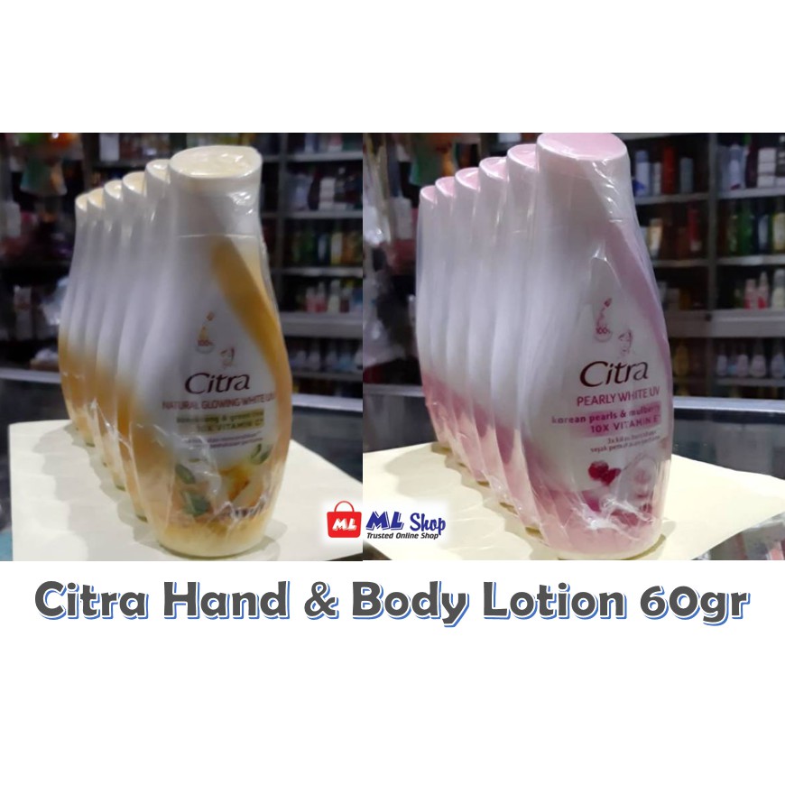 Jual Citra Hand & Body Lotion - HBL Citra All Variant 60ml hand body ... Jual Citra Hand & Body Lotion - HBL Citra All Variant 60ml hand body ...