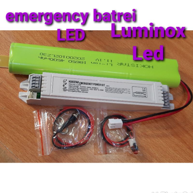 Jual emergency power kit baterai 11,1v powerpack nicad batrei litium ...