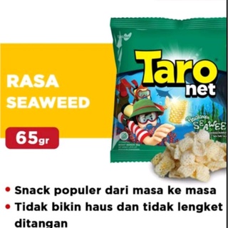 Jual Taro Net Chiki 65 GR Rasa Potato BBQ / Seaweed | Shopee Indonesia