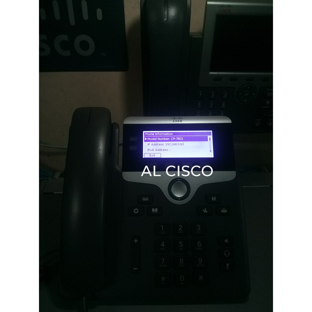 Jual Cisco SIP IP Phone 7821 Series CP-7821-K9 | Shopee Indonesia