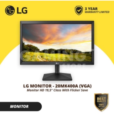 Jual LG Monitor LED 20" 20MK400A-B Analog | Shopee Indonesia