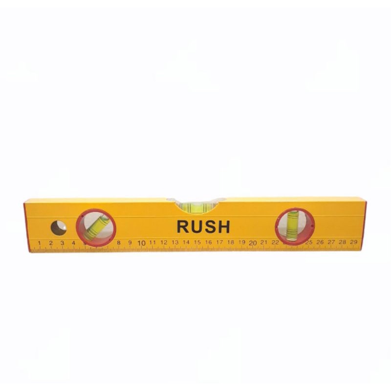 Jual Waterpass Aluminium 12inch RUSH Waterpass 30cm Alat Ukur Tukang ...