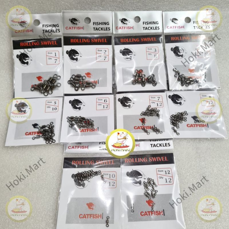 Jual kili catfish rolling swivel | Shopee Indonesia