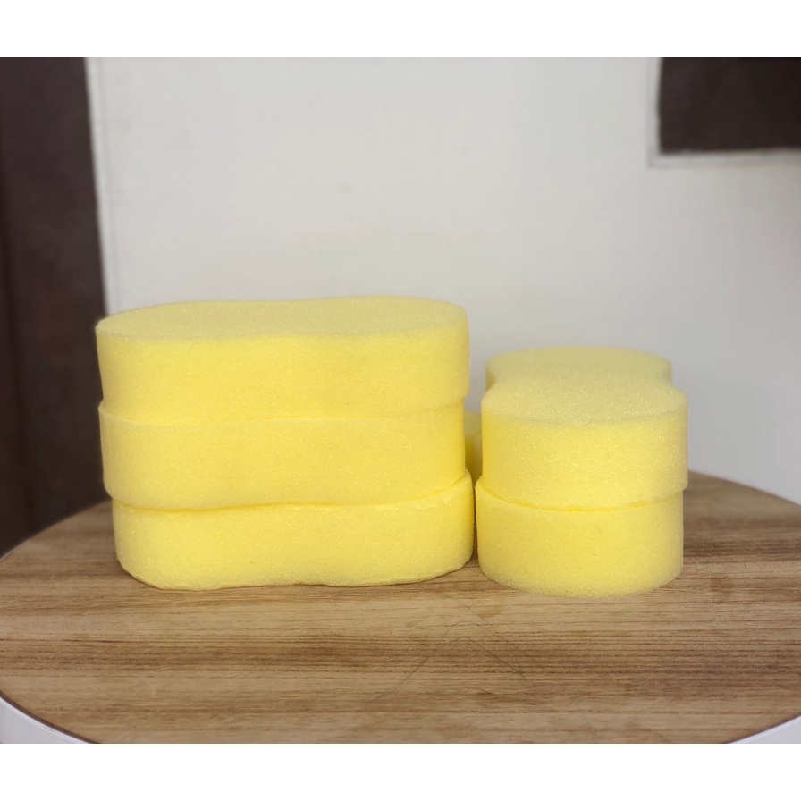 Jual Spons Busa Cuci Mobil Spon Motor Spons Piring Kuning Sponge 8 Busa ...