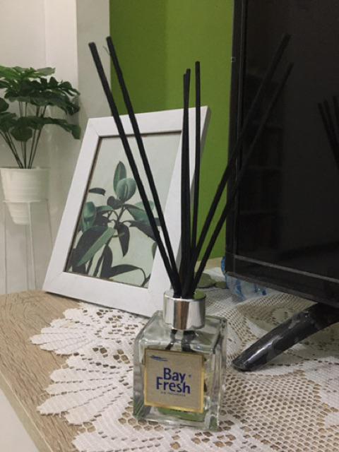 Bayfresh Reed Diffuser Air Freshener Amber Lavender Regular 30 ml ...