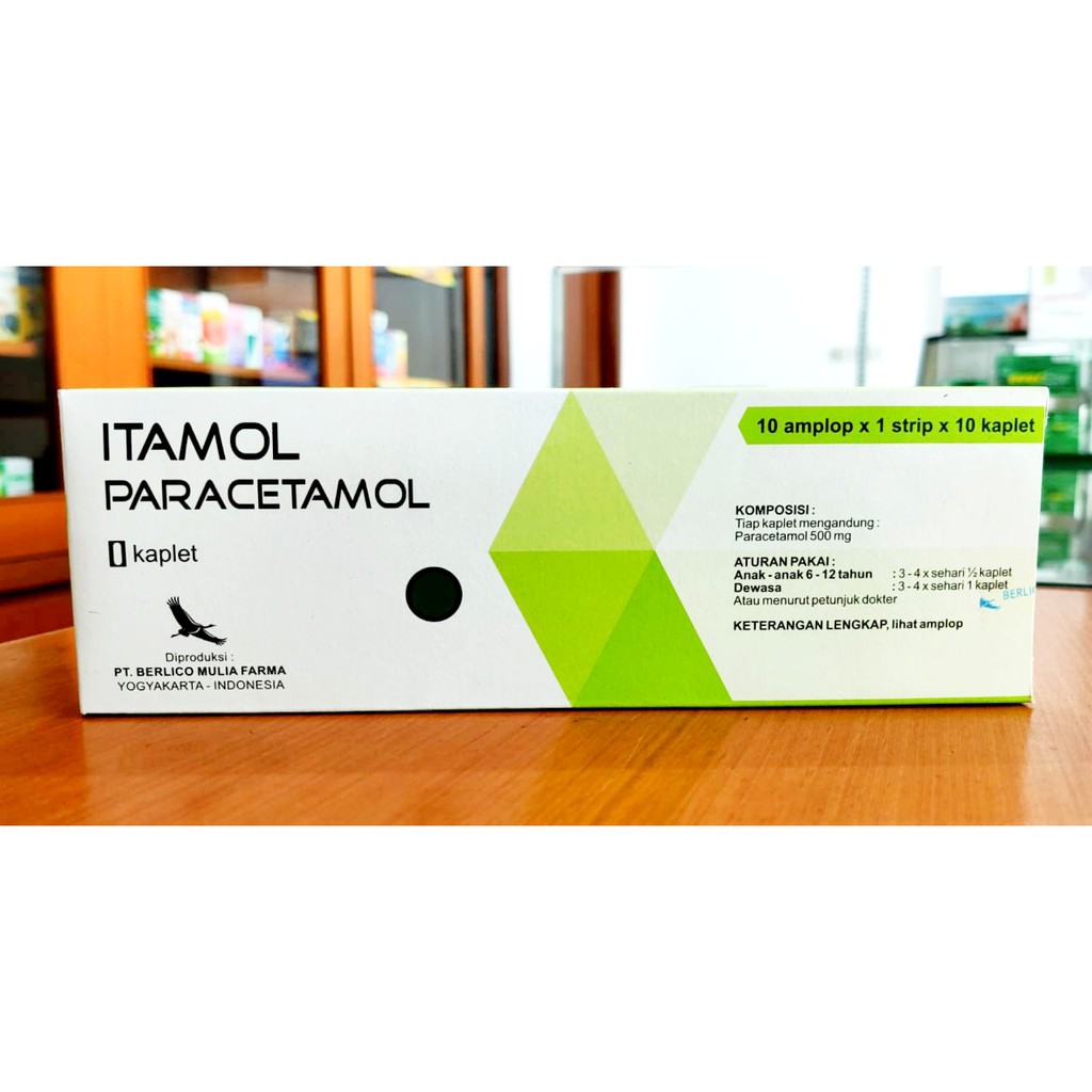 Jual Itamol Paracetamol Box 100 Tablet | Shopee Indonesia