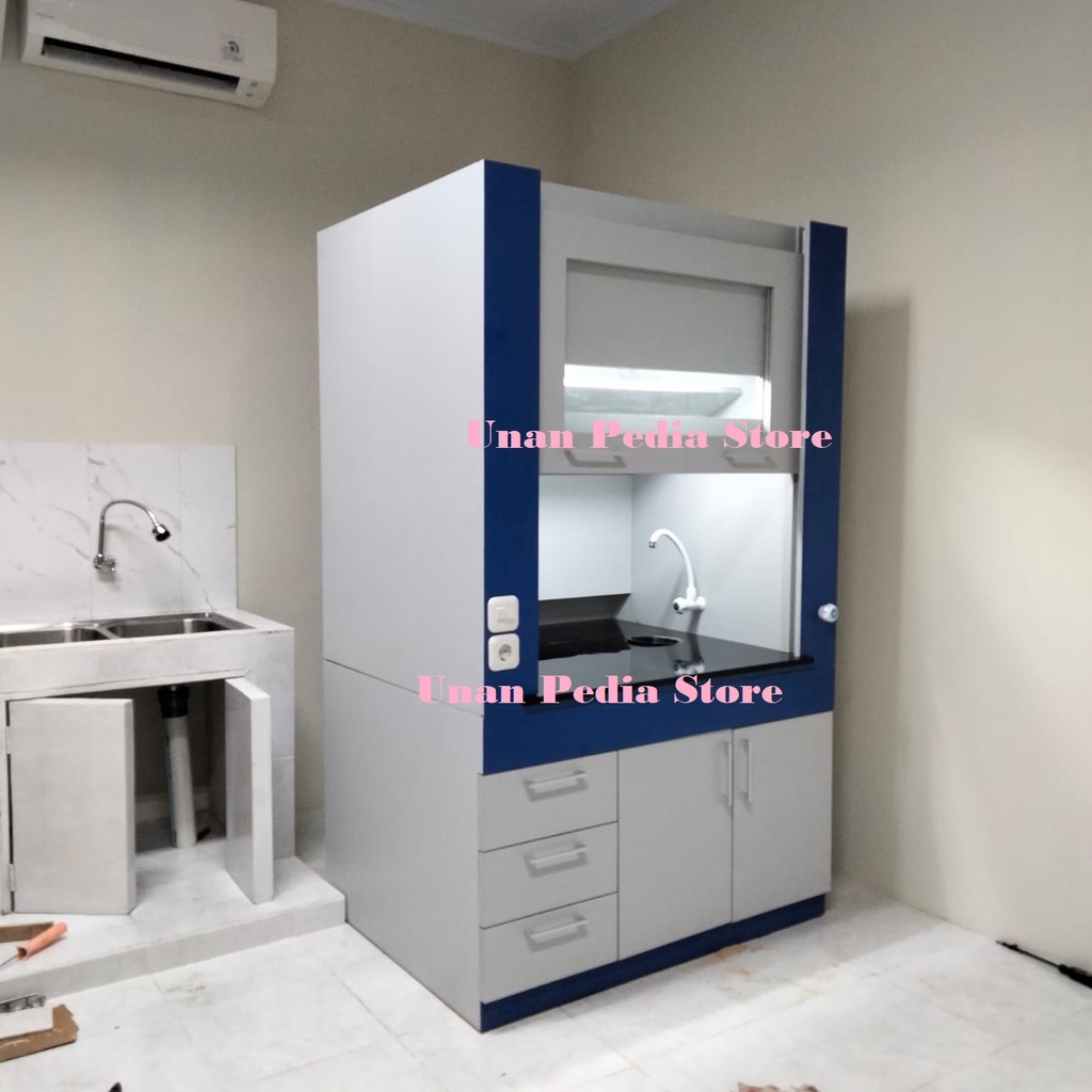 Jual Lemari Asam Multiplex Ukuran 120 x 60 x 200 cm - Fume Hood Lokal ...