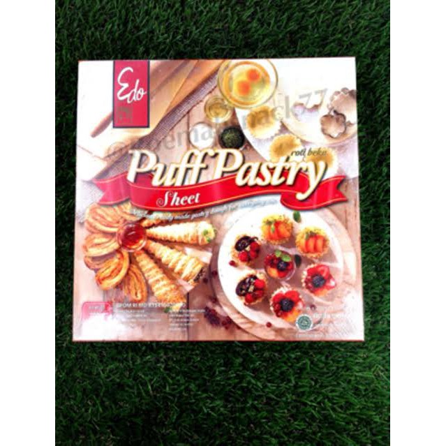 Jual Edo Puff Pastry Sheet/ Roti Beku Unbaked/ Adonan Roti 750grm ...