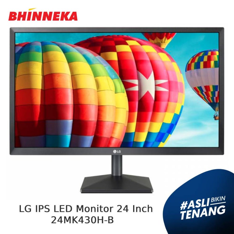 Jual LG IPS LED Monitor 24 Inch 24MK430H-B | Shopee Indonesia